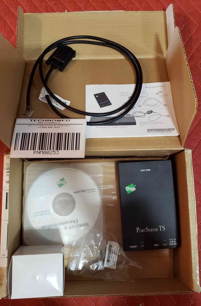 GE 4 Port Terminal Server | TEMPE