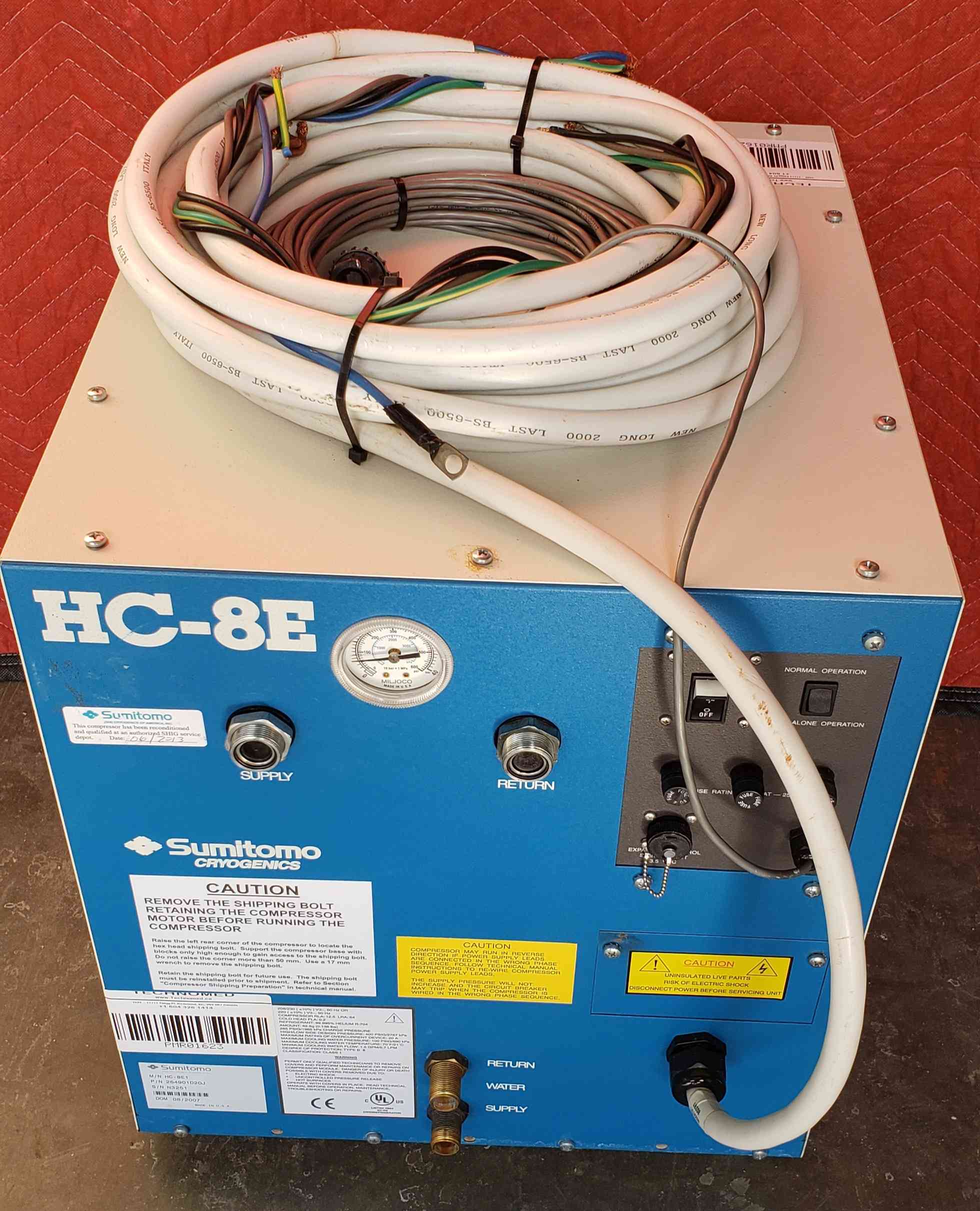 HC-8E MRI Compressor | TEMPE