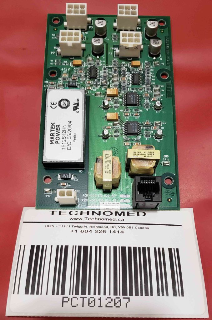 Philips CT 4 Channel Gantry Audio Board | TEMPE