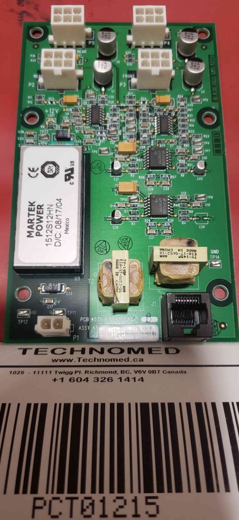 Philips CT 4 Channel Gantry Audio Board | TEMPE