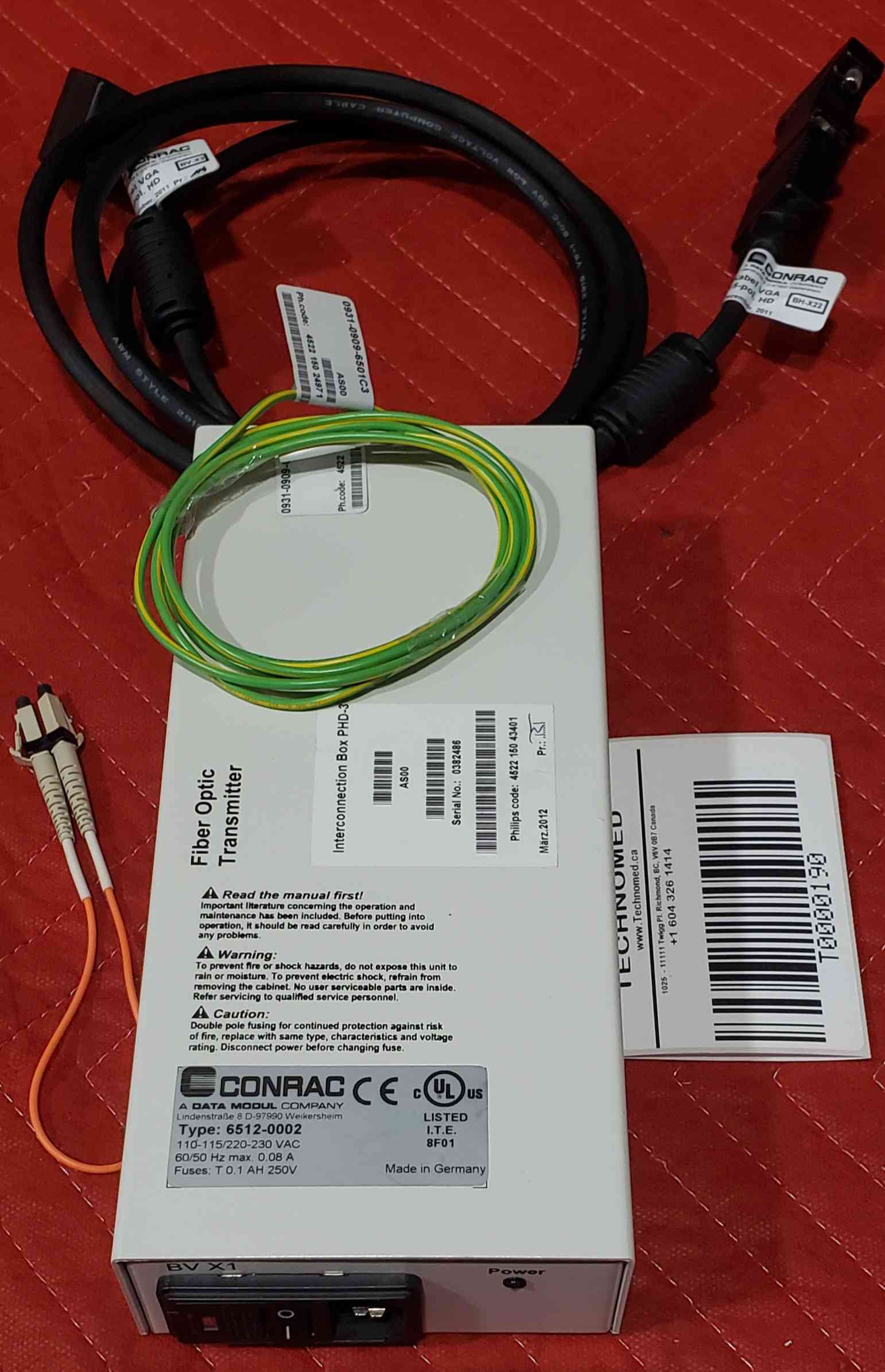 MRI Fiber Optic Transmitter | TEMPE