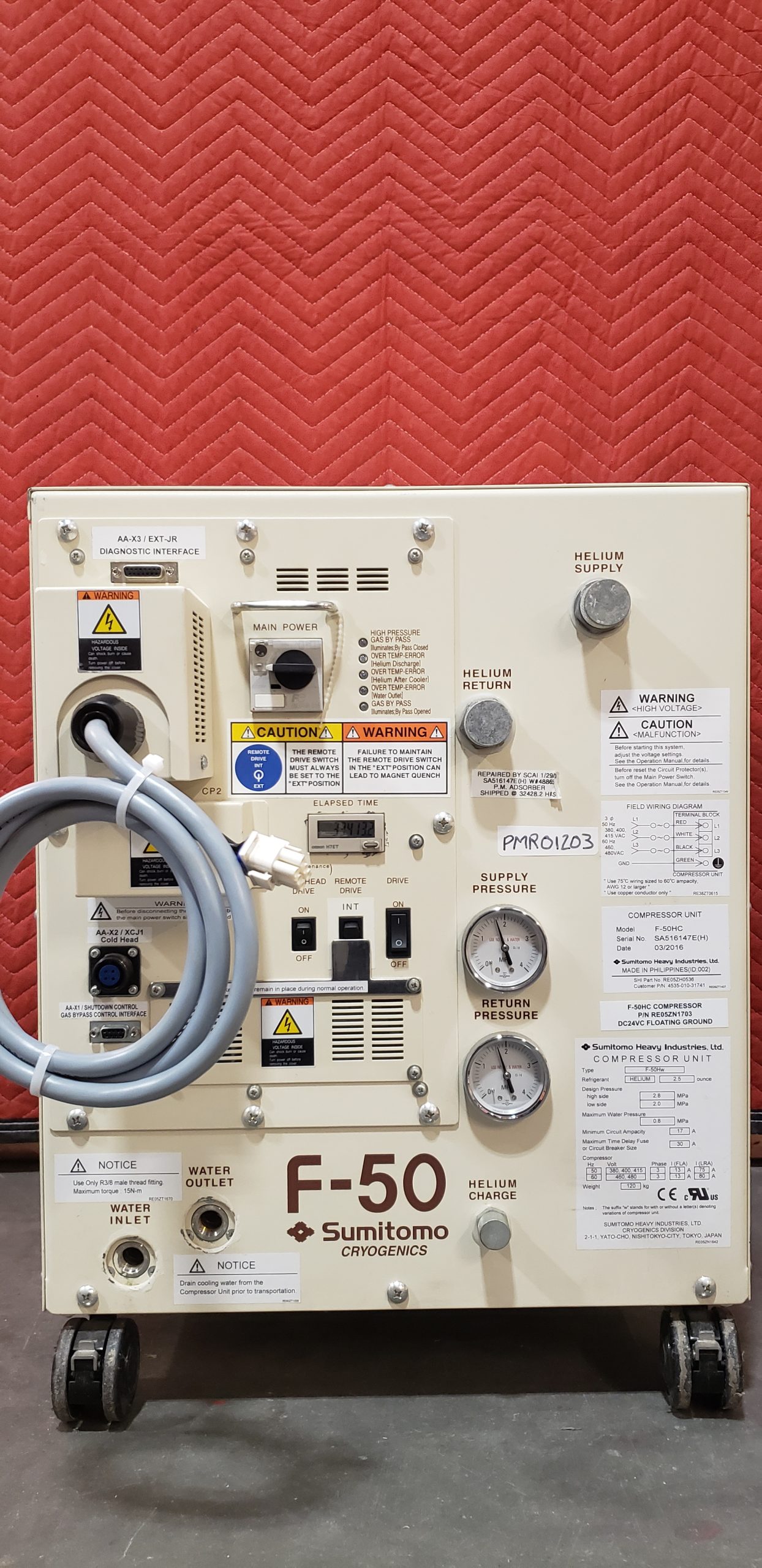 Compressor Unit Sumitomo F-50 | TEMPE