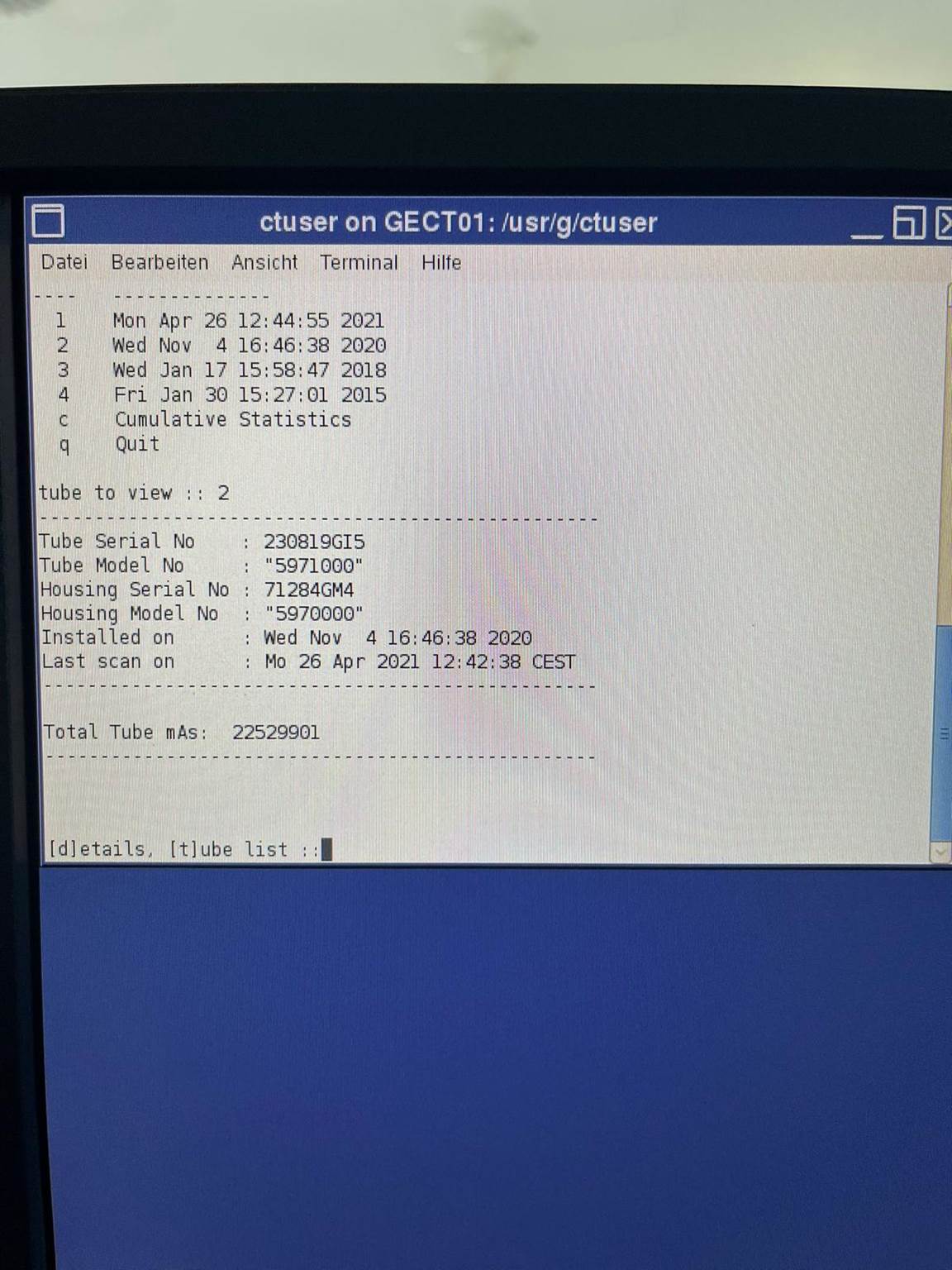 GE CT Revolution GSI 128-Slice | TEMPE