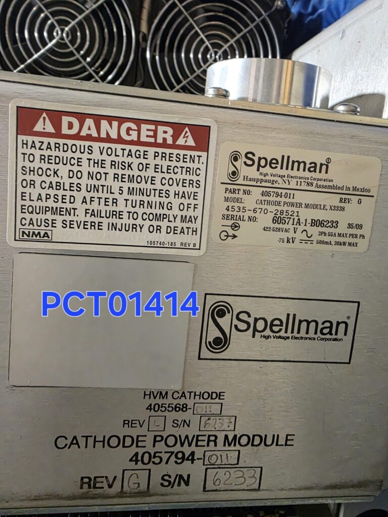 Philips Cathode Power Module X3338 | TEMPE