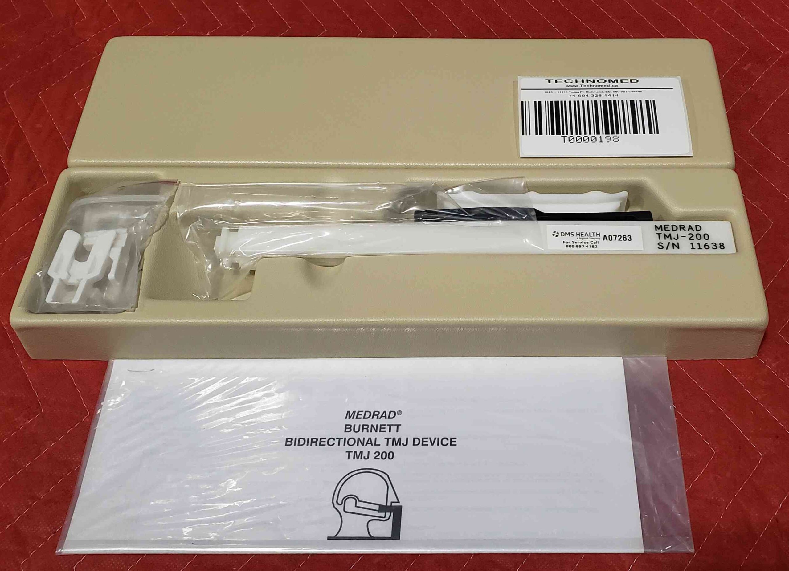 Medrad Burnett Bi Directional TMJ-200 | TEMPE